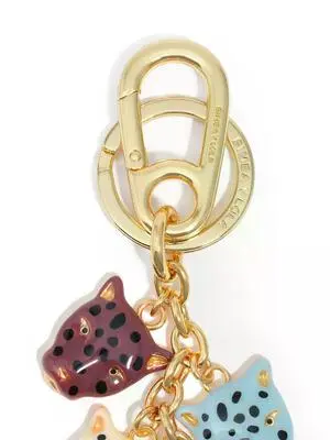 Bimba Y Lola Leopard-charm Keyring