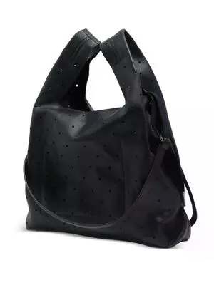 Bimba Y Lola Perforated Drawstring Shoulder Bag