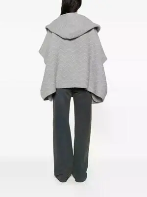 Missoni Hooded Cape - Grey