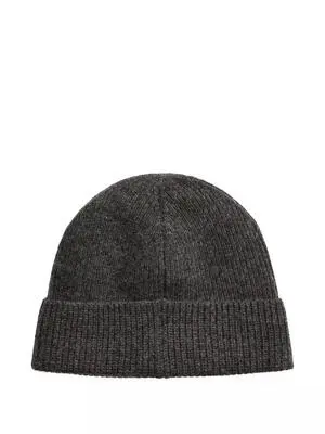 Polo Ralph Lauren Signature Pony Rib-knit Beanie - Grey