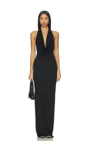 Draped Sleeveless Gowns