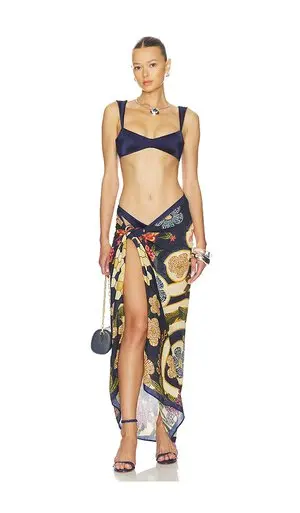 Agua Bendita Malory Fiore Bikini Top - Multicolor
