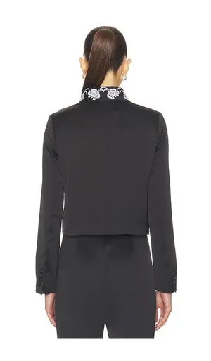 Ciao Lucia Arlene Embroidered Collar Jacket