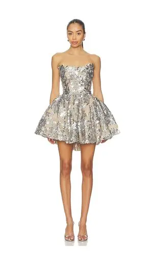 Bronx And Banco Metallic Cocktail Dresses