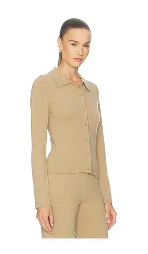 L'academie Berke Button Down Top