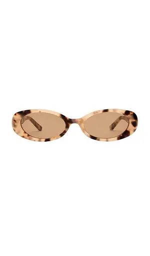LUV LOU The Morgan Sunglasses - Cream Tort & Brown Mono