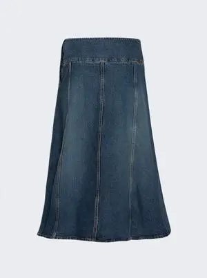 ALAÃA Slit A-line Skirt