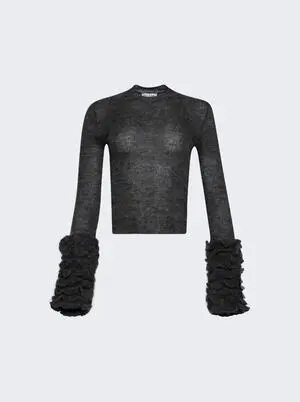 ALAÃA Frills Jumper