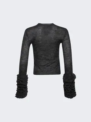 ALAÃA Frills Jumper