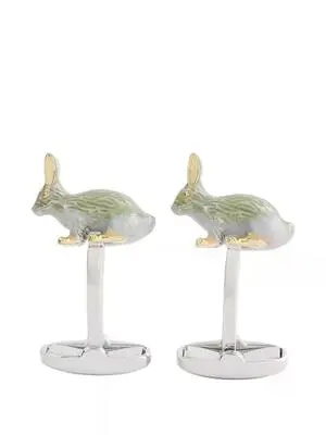 Paul Smith Rabbit Cufflinks Silver