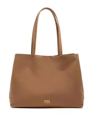 Bimba Y Lola Small Logo-patch Tote Bag
