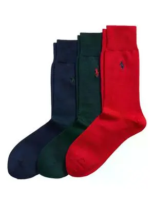 Ralph Lauren Ribbed Socks For Men