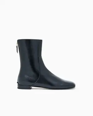 Giorgio Armani Logo Boots For Women