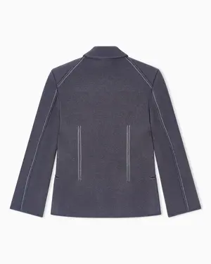 Giorgio Armani Cashmere Single-breasted Short Jacket