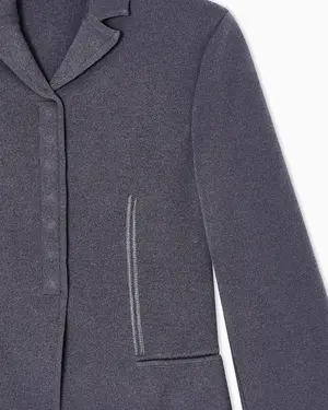 Giorgio Armani Cashmere Single-breasted Short Jacket
