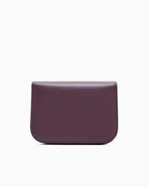 Giorgio Armani Leather Shoulder Bag - Red