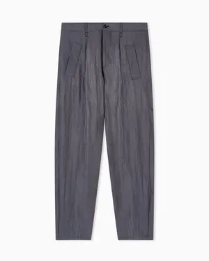 Giorgio Armani Button Detailed Pants For Men