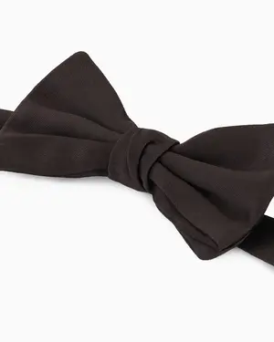 Giorgio Armani Silk Self-tie Bow Tie