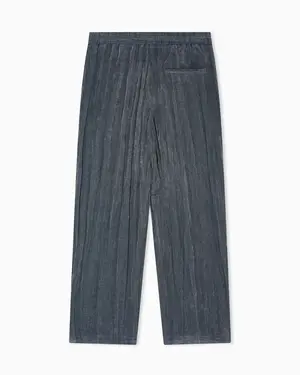 Giorgio Armani Flat-front Pleated Trousers