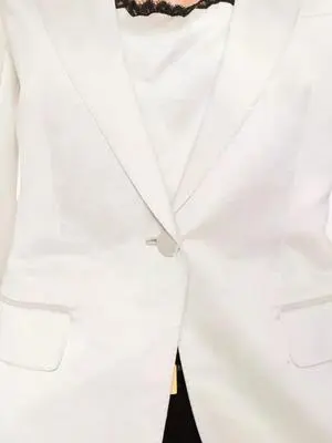 TOM FORD Flap-pocket Single-breasted Blazer - Neutrals