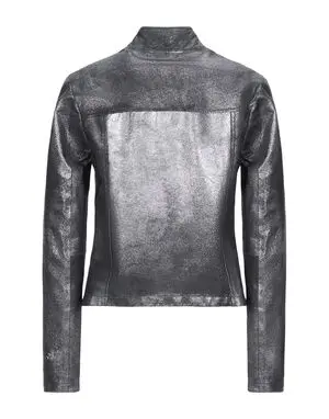 Peuterey Platinum Leather Jacket - Black