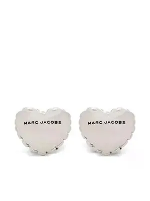 Marc Jacobs Heart Balloon Earrings - Silver