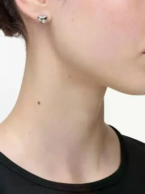 Marc Jacobs Heart Balloon Earrings - Silver