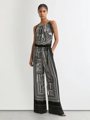Reiss Printed Jumpsuits