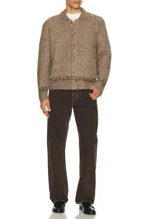 PERCIVAL Novel Collared Cardigan