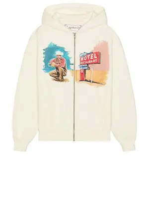 ONE OF THESE DAYS Mornings First Remark Zip Up Hoodie