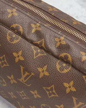 FWRD RENEW Louis Vuitton Monogram Trousse Toilette 28 Pouch - Brown