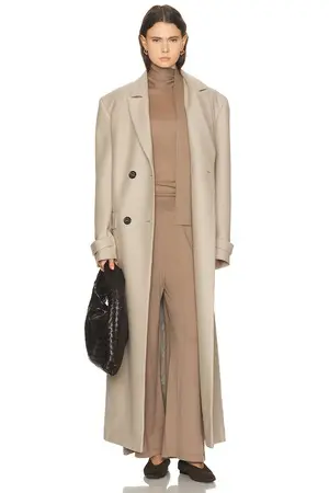 Enza Costa Tissue Cashmere Sleeveless Scarf Sweater - Walnut