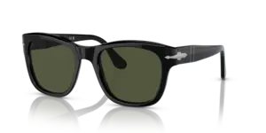 Persol Sunglasses Full Rim Square Frame - Noir