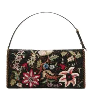 Valentino Garavani Embroidered Small Shoulder Bag Floral Multi