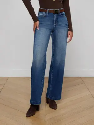 L'Agence Scottie Wide-leg Jean - Gladstone