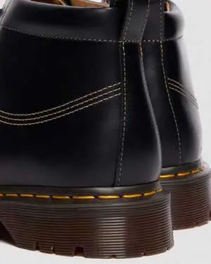 Dr. Martens Lowell Chukka Moc Toe Leather Ankle Boots - Black