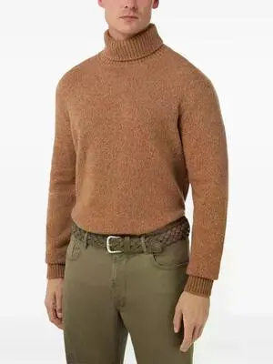 Boggi Milano Roll-neck Wool Sweater
