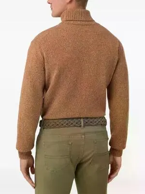 Boggi Milano Roll-neck Wool Sweater