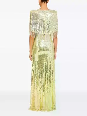Jenny Packham Blake Sequin-embellished Maxi Dress