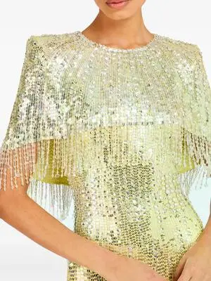 Jenny Packham Blake Sequin-embellished Maxi Dress