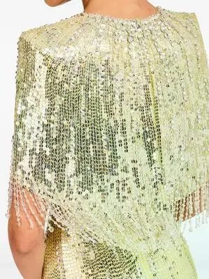 Jenny Packham Blake Sequin-embellished Maxi Dress