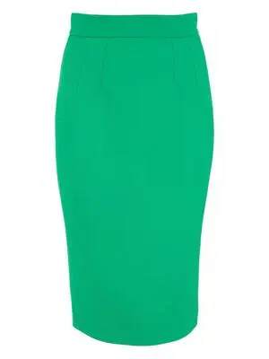 Dolce & Gabbana Back-slit Midi Skirt