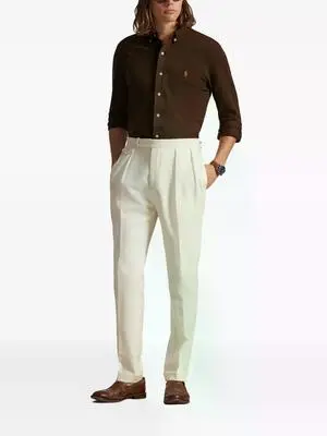 Polo Ralph Lauren Logo-detail Long-sleeve Shirt - Brown