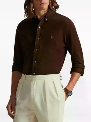 Polo Ralph Lauren Logo-detail Long-sleeve Shirt - Brown