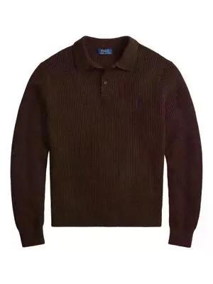 Polo Ralph Lauren Waffle-knit Polo-collar Sweater