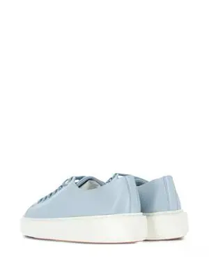 Santoni Fuzz 3 Platform Lace-up Pumps