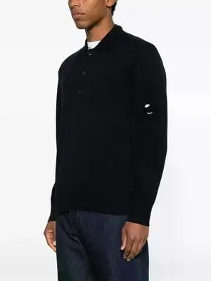 C.P. COMPANY Button Polo Knitwear