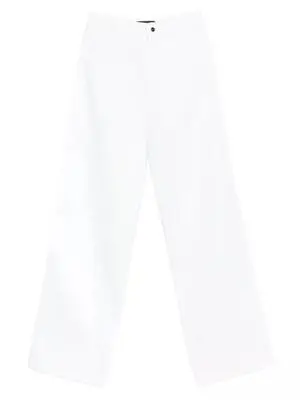 Kiton Belt-loops Jeans - White