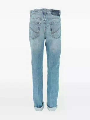 Stella McCartney Faded Straight Leg Jeans