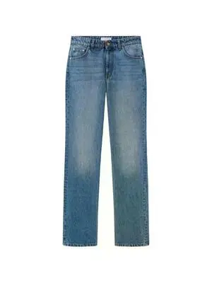 Stella McCartney Faded Straight Leg Jeans